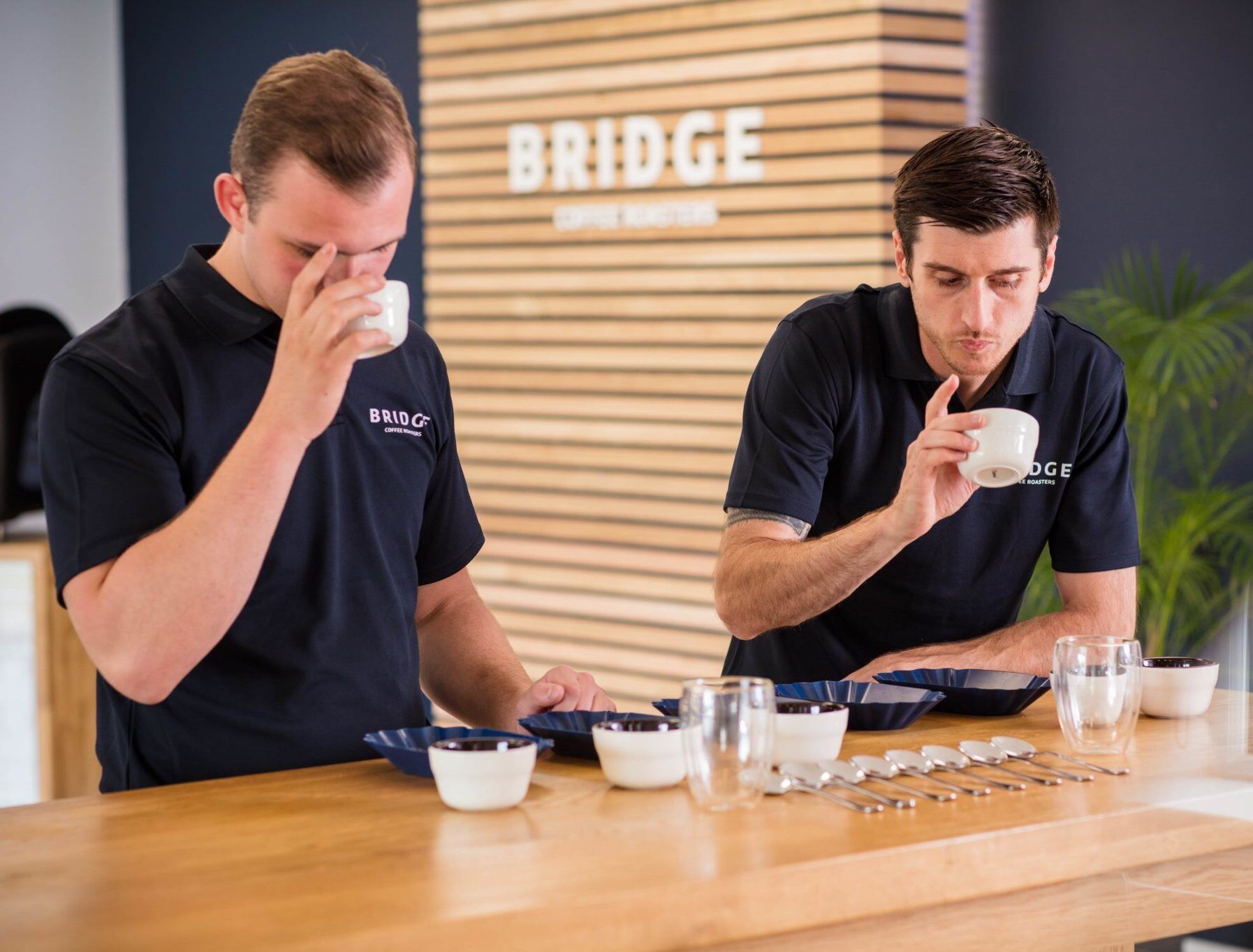 White & Private Label Coffee for Businesses - Bridge Coffee Roasters